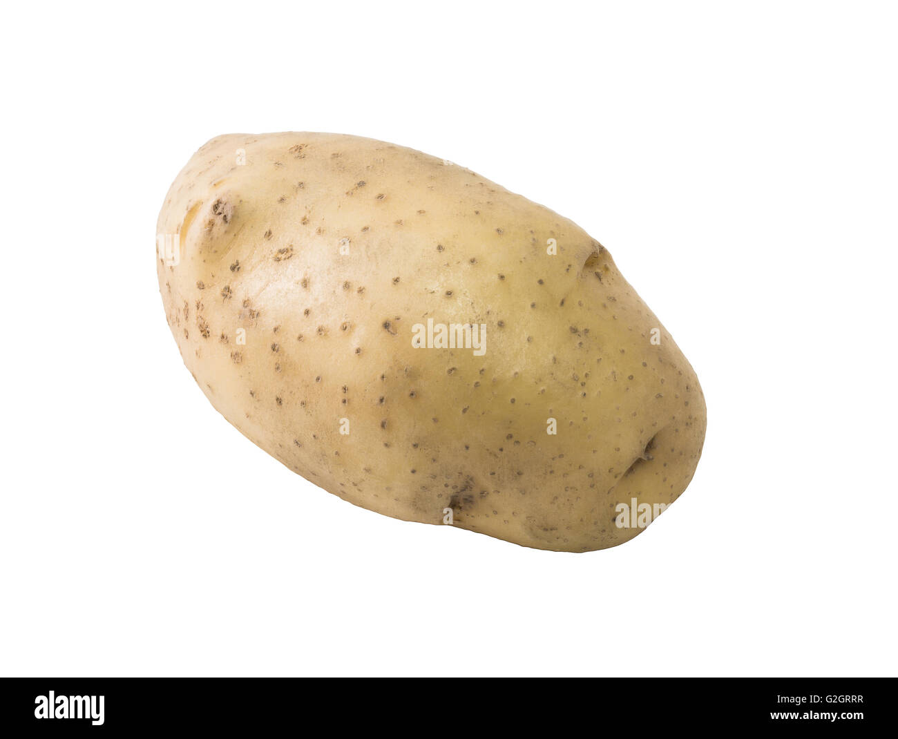 Fresh potato isolated on white background close up Stock Photo - Alamy