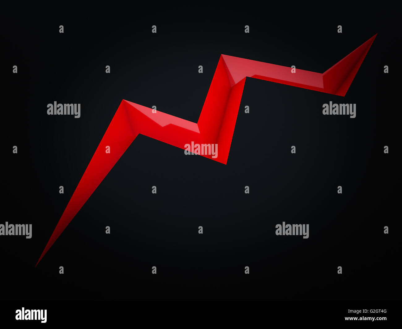 3D rendering of abstract modern abyss shape background Stock Photo - Alamy