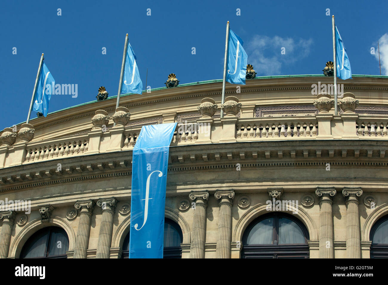 Prague spring festival, The Rudolfinum, a music auditorium on Jan ...