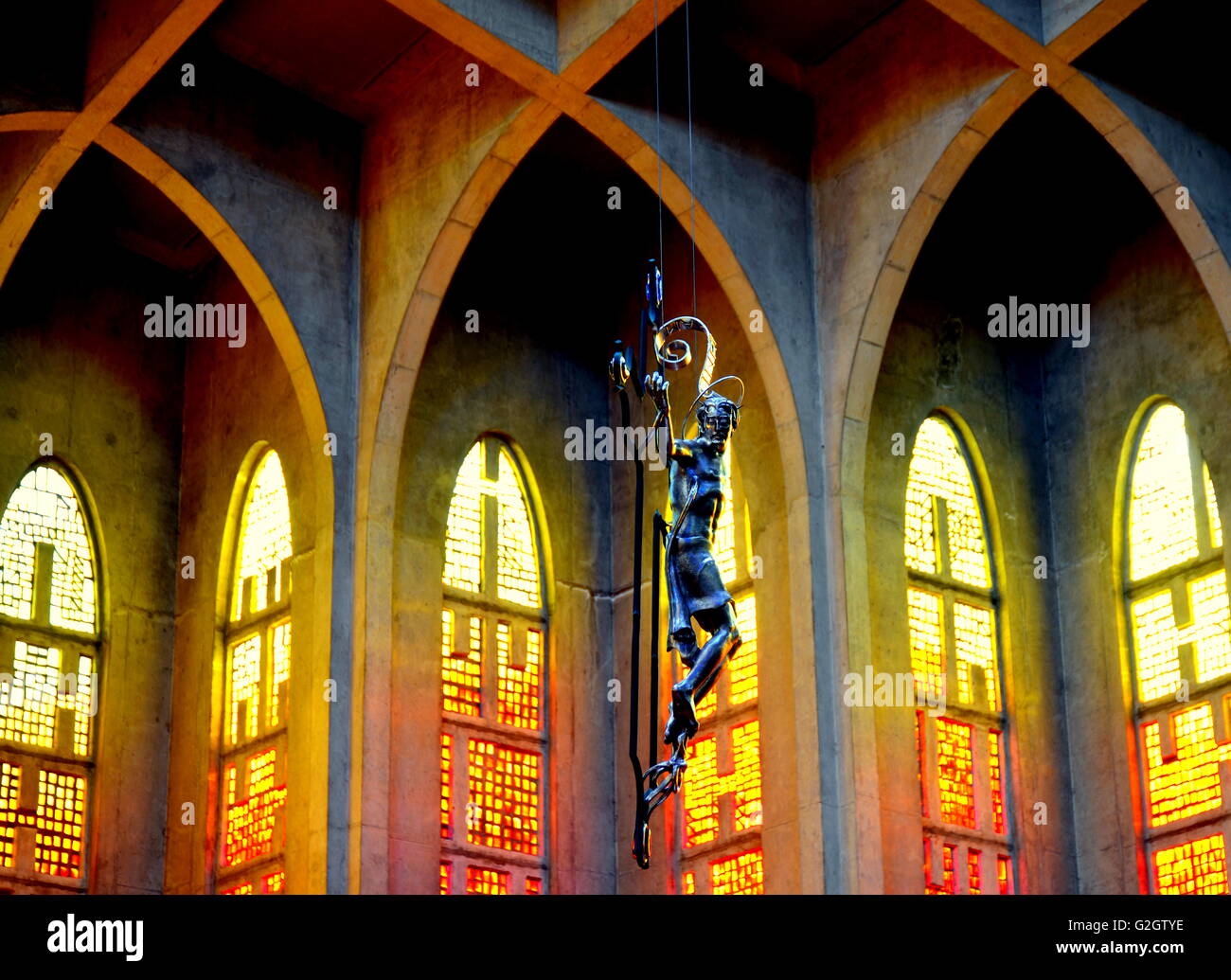 Crucifix In Westminster Abbey,Mission.Canada 3 Stock Photo - Alamy