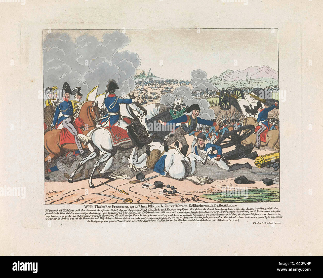 Battle of waterloo 1815 hi-res stock photography and images - Alamy