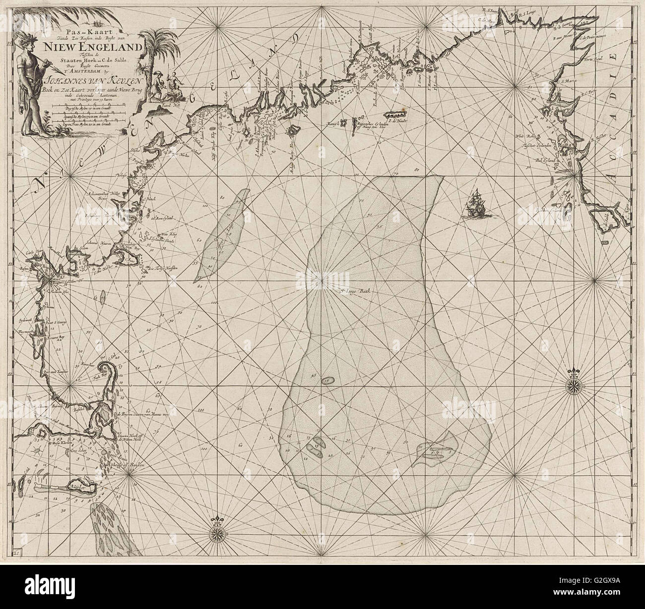 East coast usa map hi-res stock photography and images - Alamy