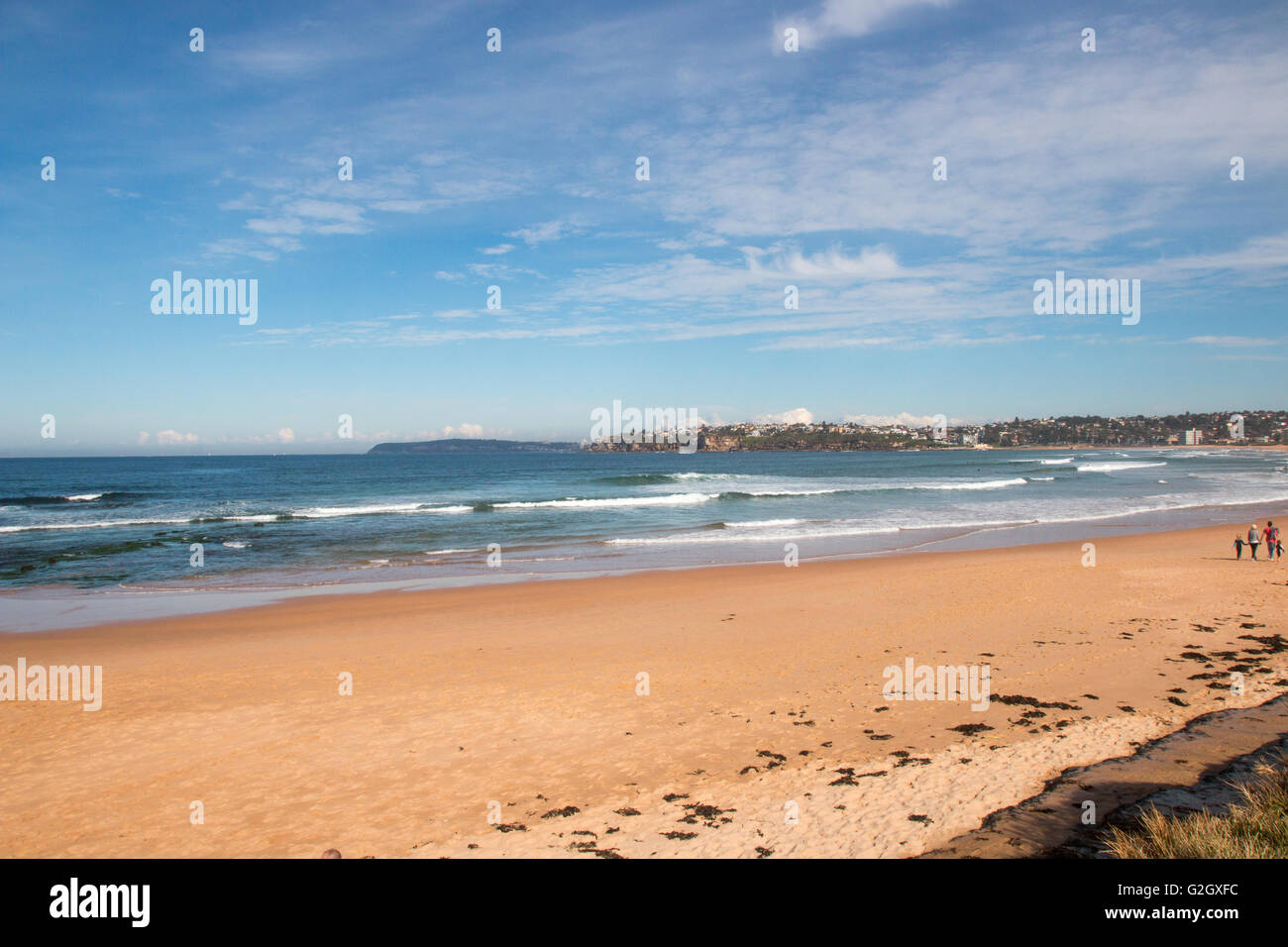 Long reef beach and Dee why in the distance on Sydney northern beaches ...