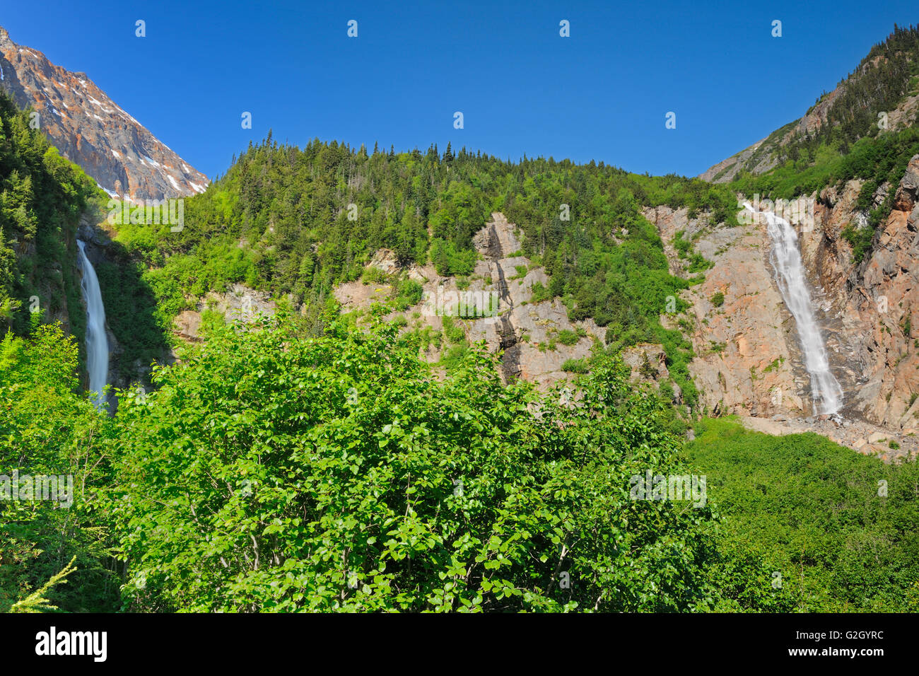 Twin Falls Smithers British Columbia Canada Stock Photo - Alamy