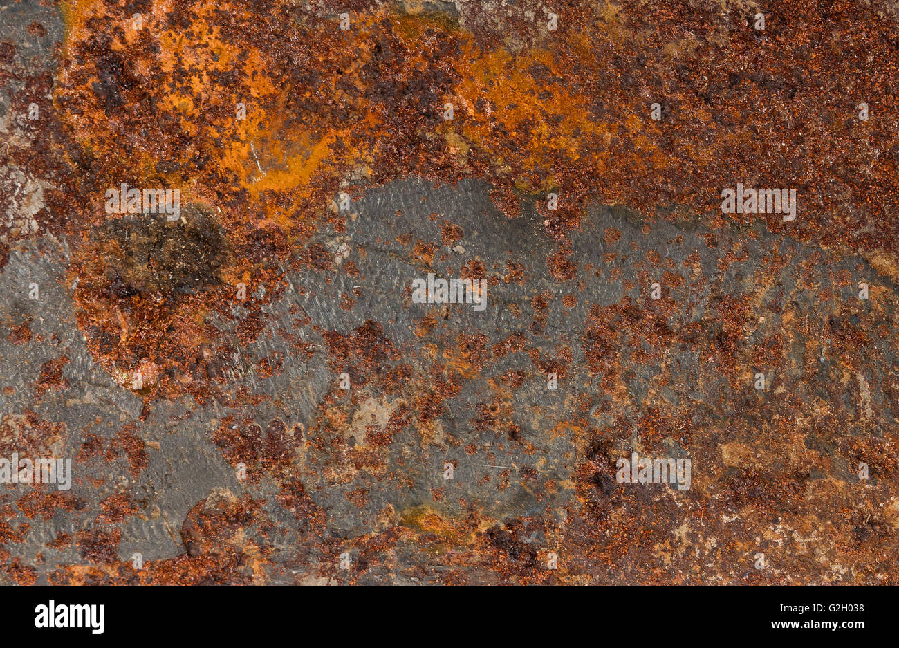 Rust backgrounds - Close-up of old metal covert in rust Stock Photo - Alamy