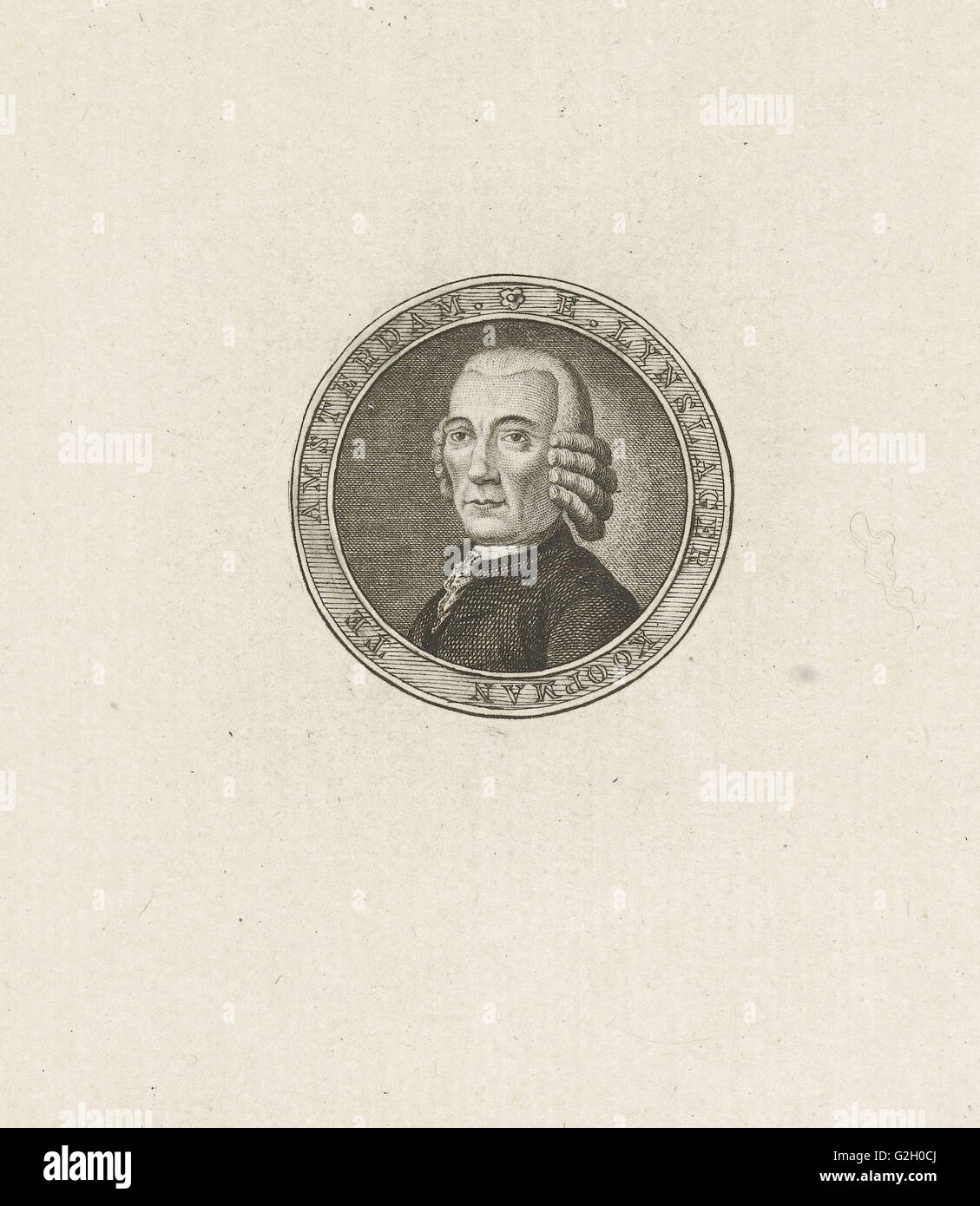 Portrait of Eliza Lynslager, print maker: Abraham Jacobsz. Hulk, 1787 ...