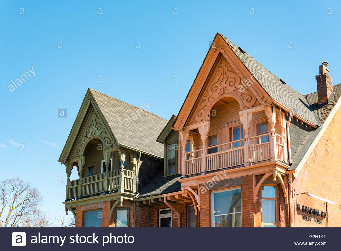 Toronto Victorian Houses Stock Photos & Toronto Victorian Houses Stock ...