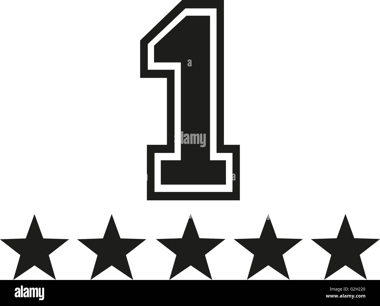 Number one college style Stock Photo - Alamy