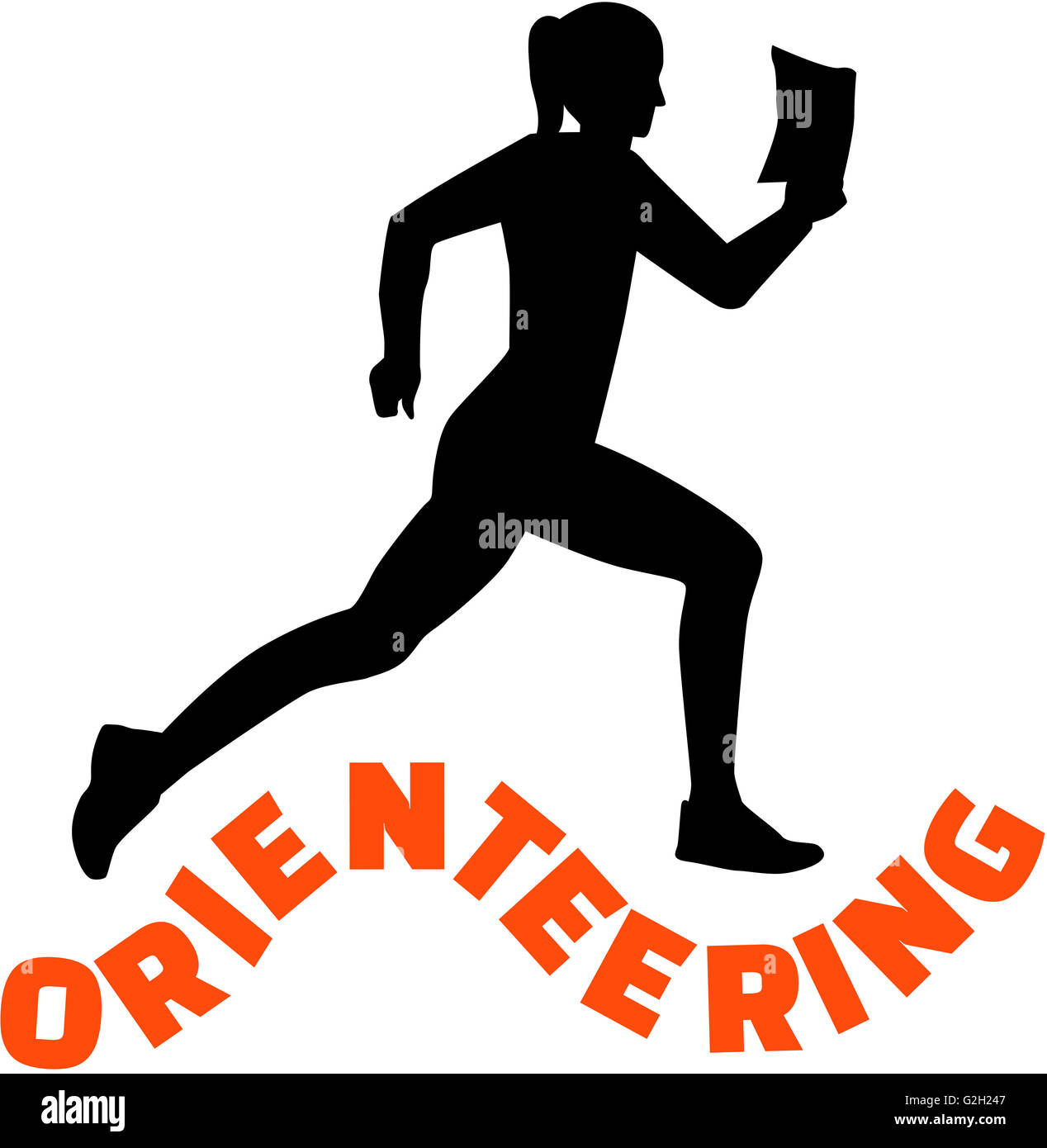 Orienteering symbol hi-res stock photography and images - Alamy
