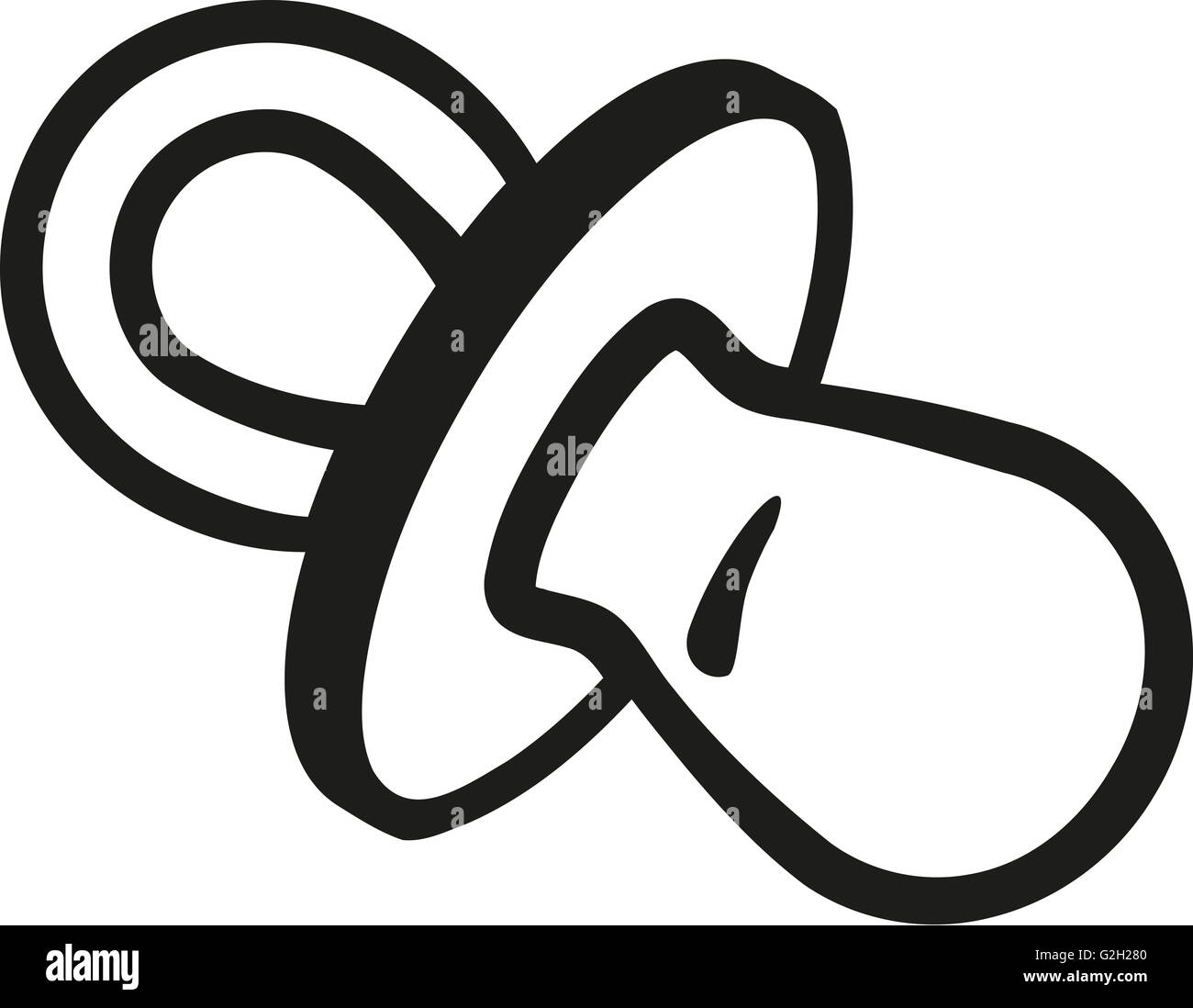 Girl with dummy Cut Out Stock Images & Pictures - Alamy