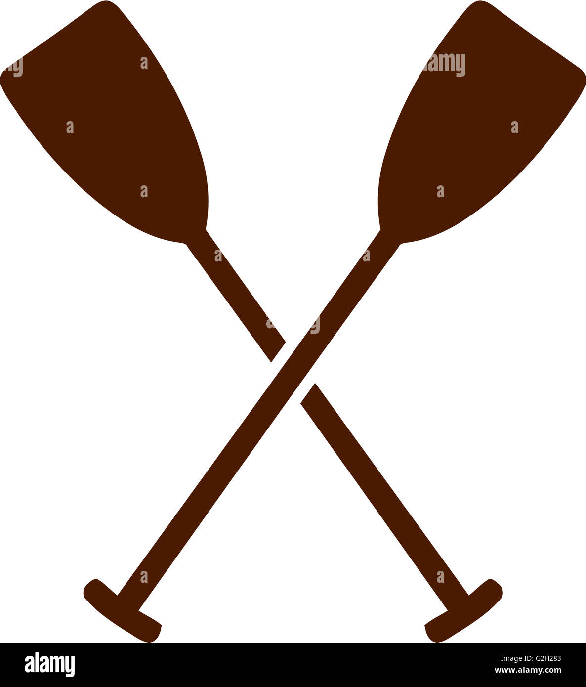 Crossed paddle hi-res stock photography and images - Alamy