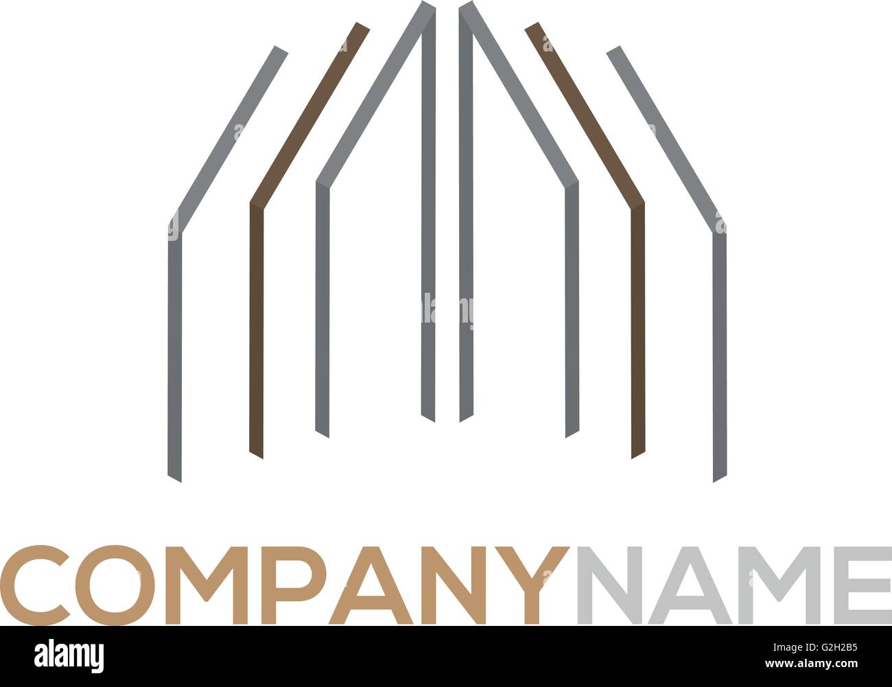 Architect Construction vector logo Stock Vector Image & Art - Alamy