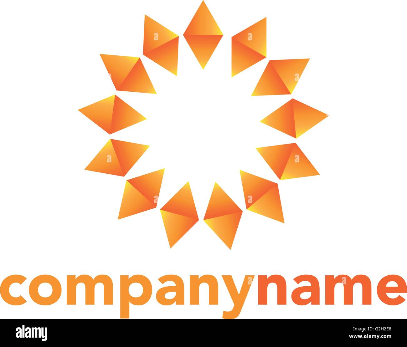 Sunshine logo hi-res stock photography and images - Alamy
