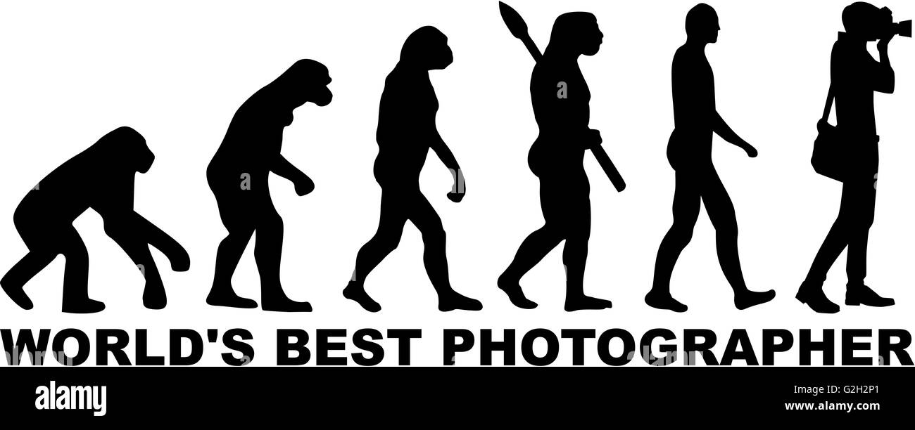 World's Best Photographer Evolution Stock Photo - Alamy