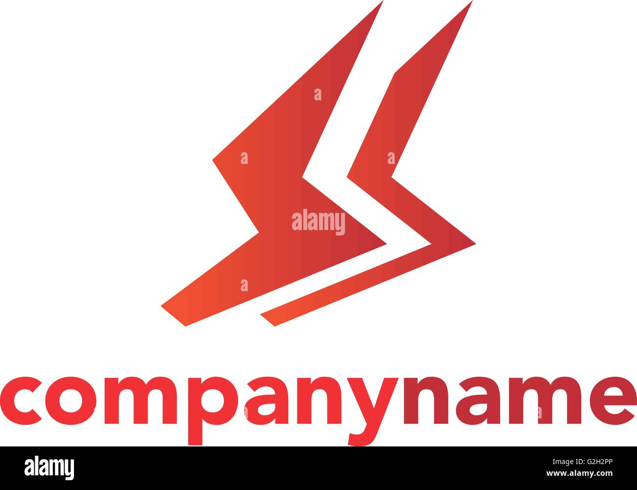 Lighting Bolt Flash. Logo Design Vector Element. Fast Quick Rapid Icon ...