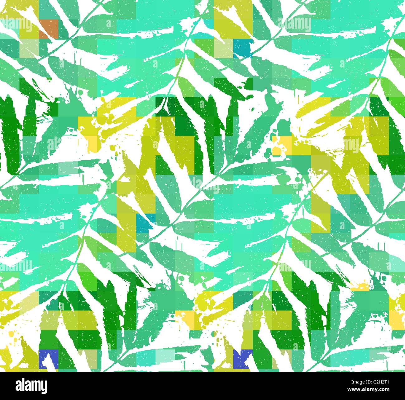 Tropical green background Stock Vector Images - Alamy