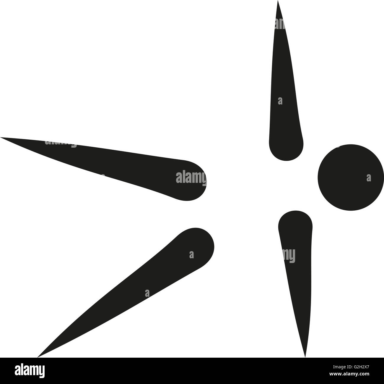 Pilates pictogram hi-res stock photography and images - Alamy