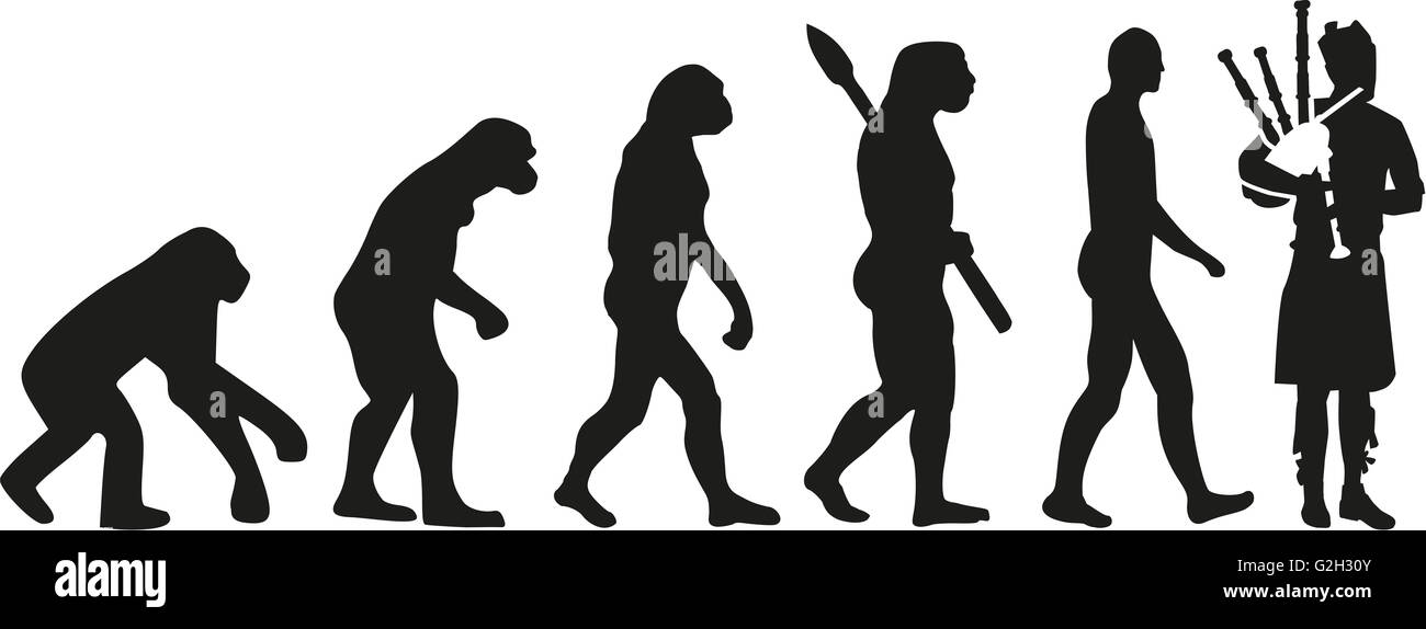 Bagpiper Silhouette High Resolution Stock Photography and Images - Alamy