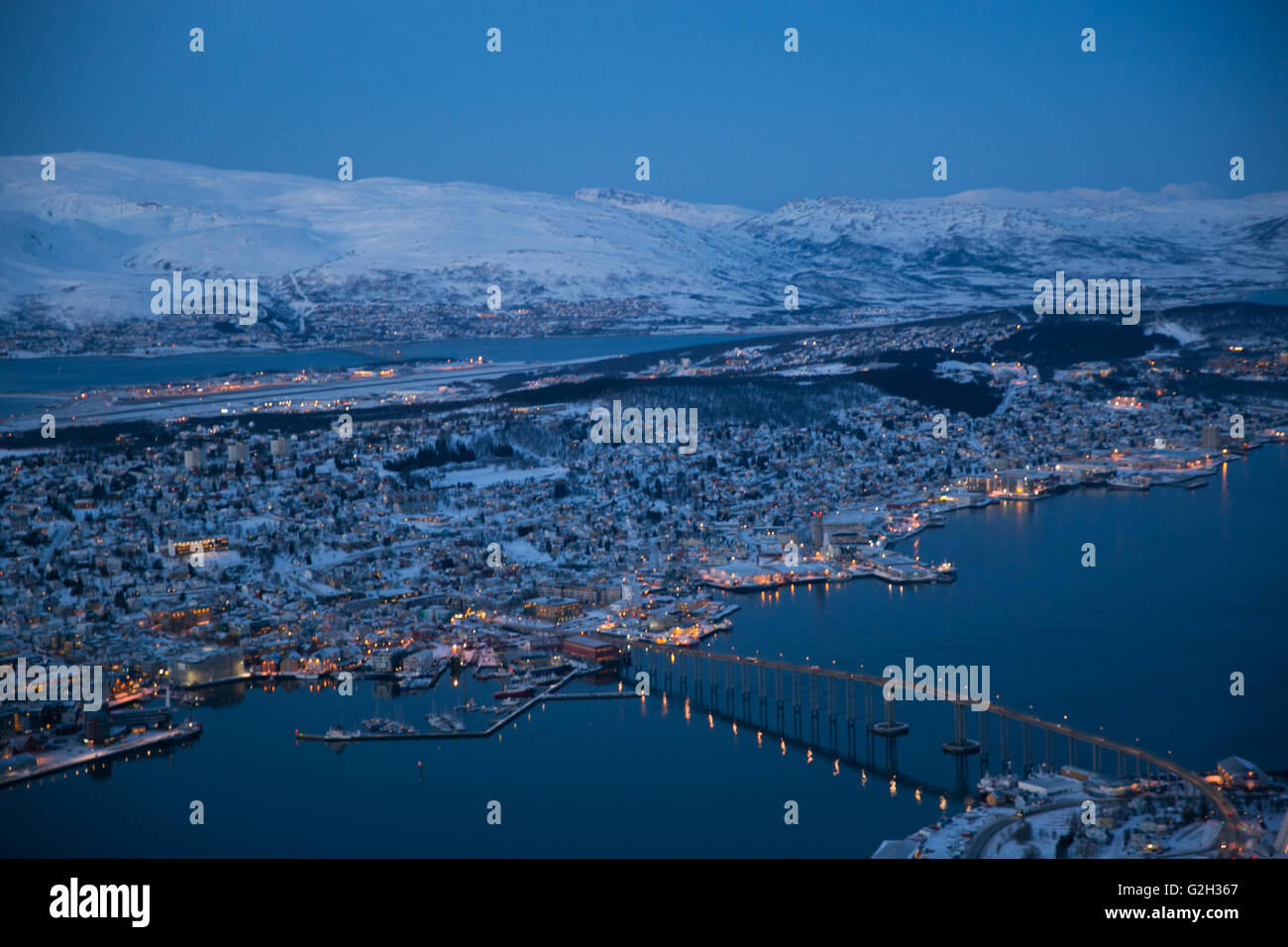Kvaloya, Norway, Arctic Circle Stock Photo - Alamy