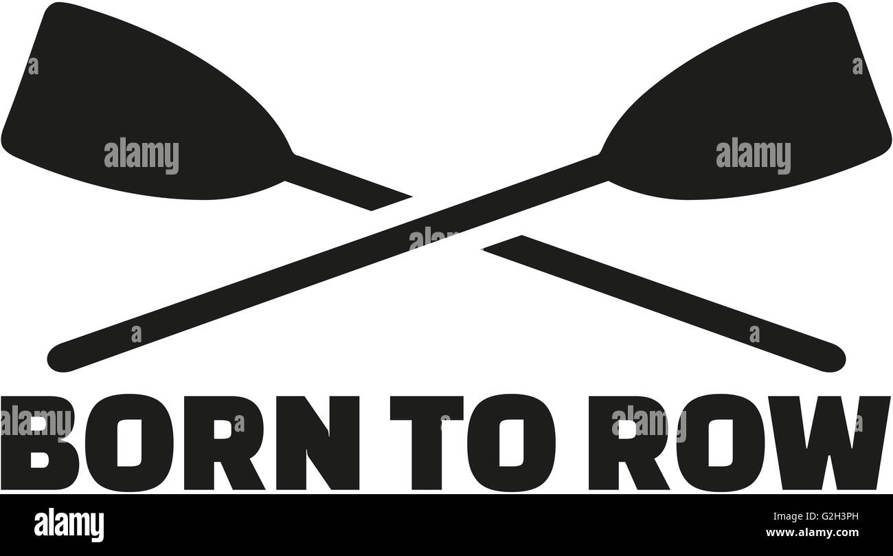 Rowing with paddles hi-res stock photography and images - Alamy