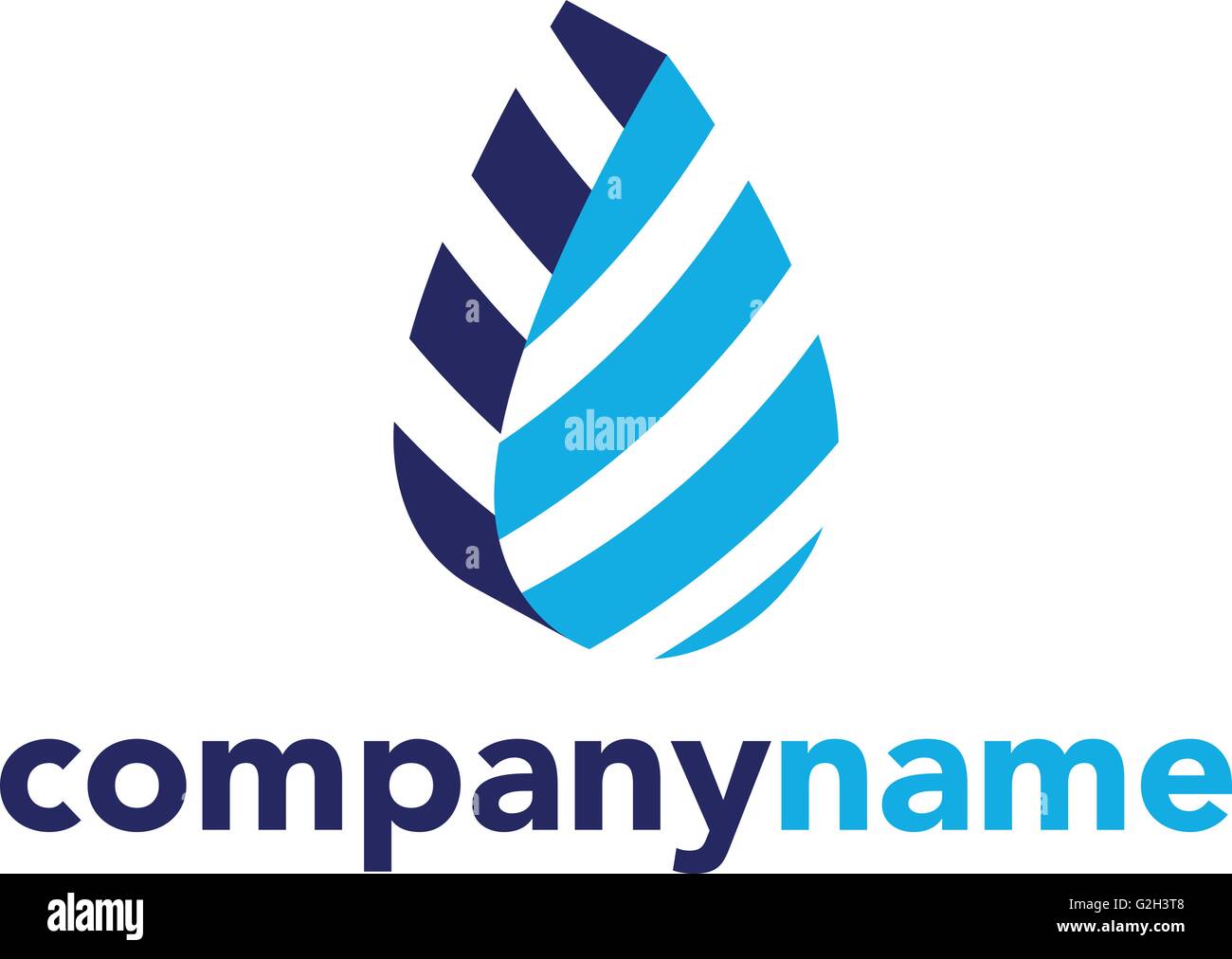 water abstract logo sign Branding Identity Corporate logo design ...