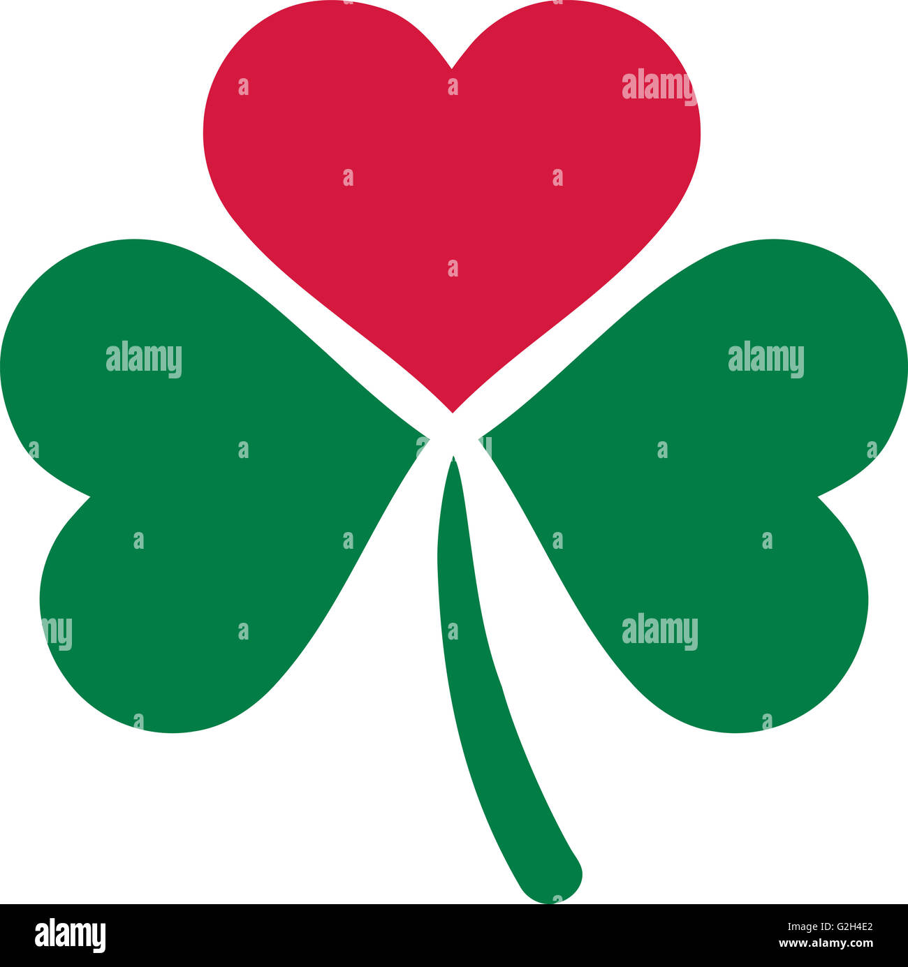 Three leaf clover hi-res stock photography and images - Alamy