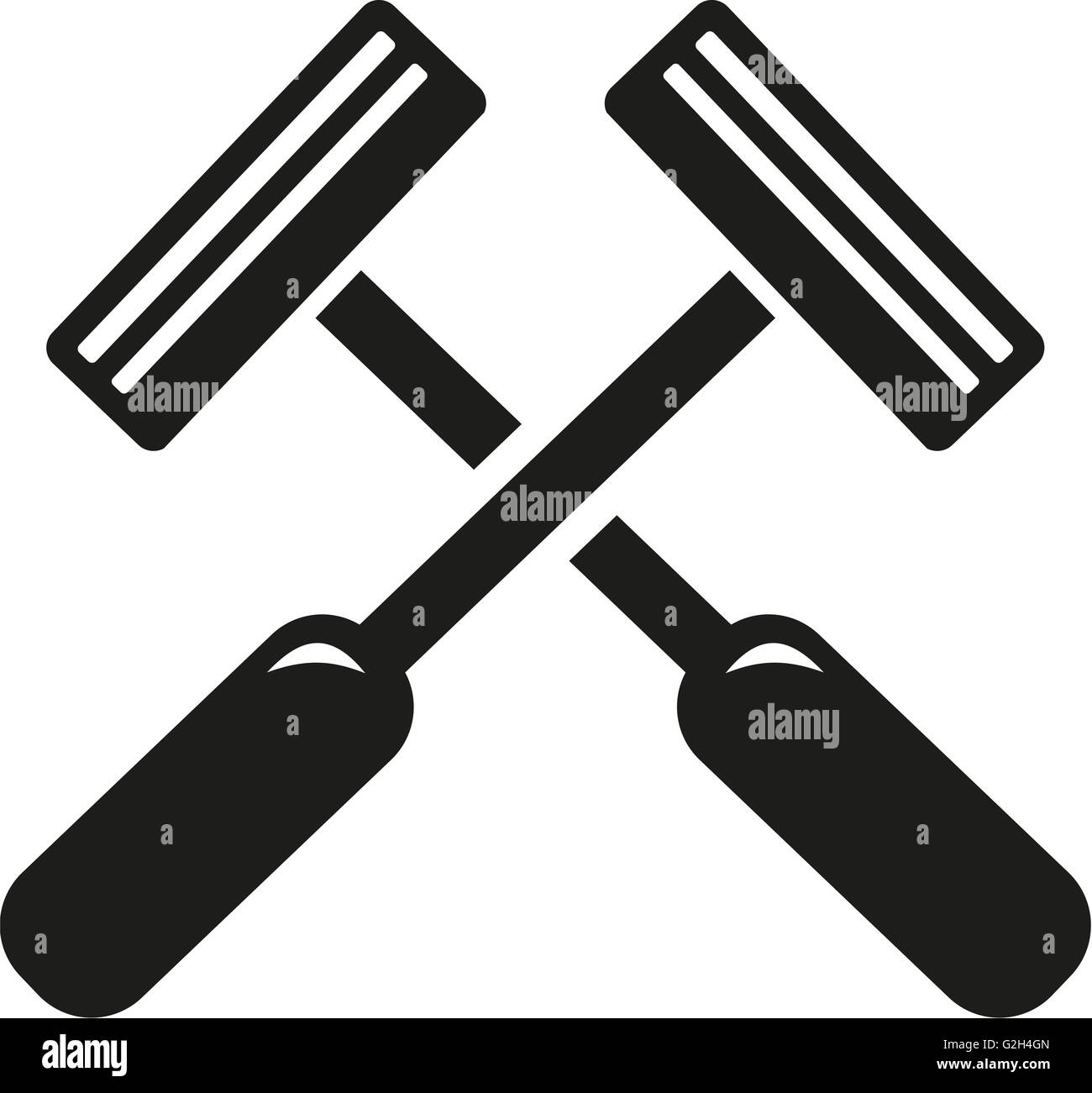 Shaving tools barber razor Cut Out Stock Images & Pictures - Alamy