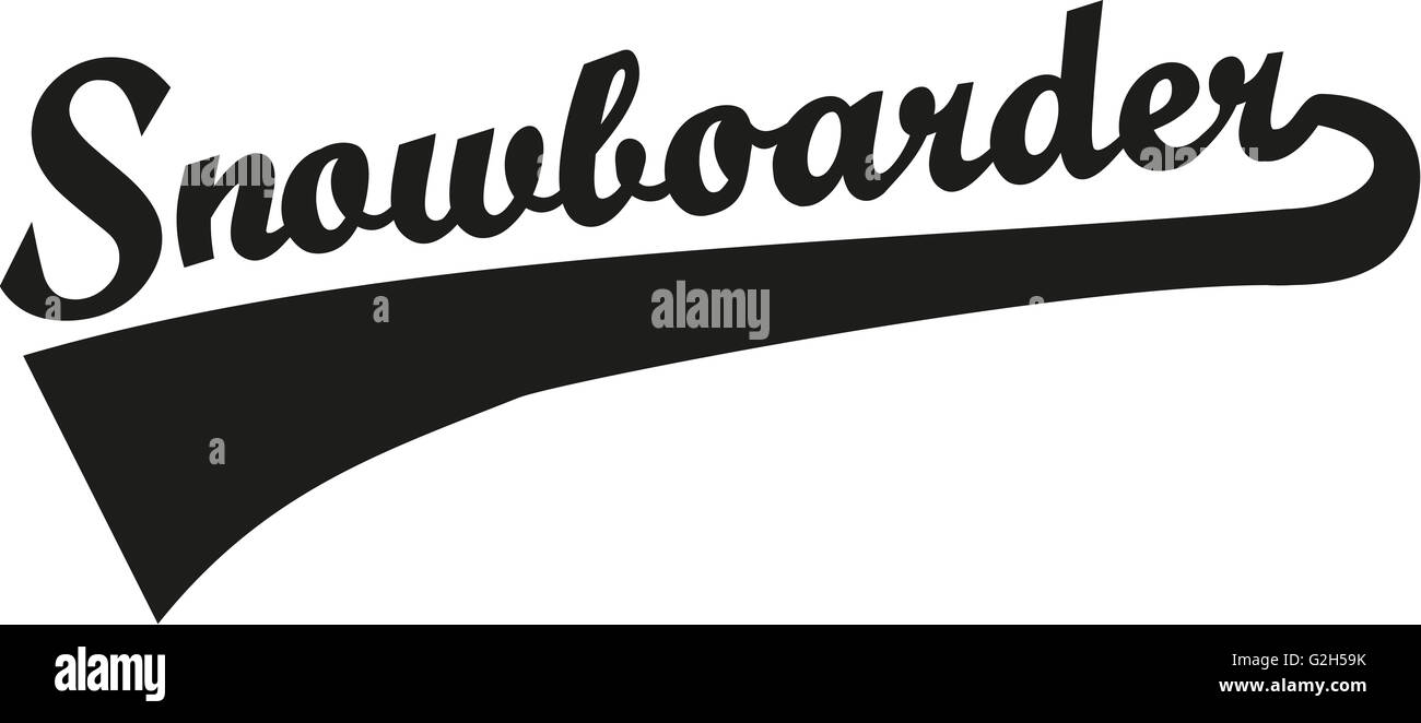 Snowboarding word hi-res stock photography and images - Alamy