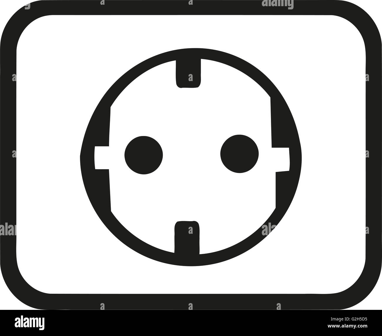 Socket symbol hi-res stock photography and images - Alamy