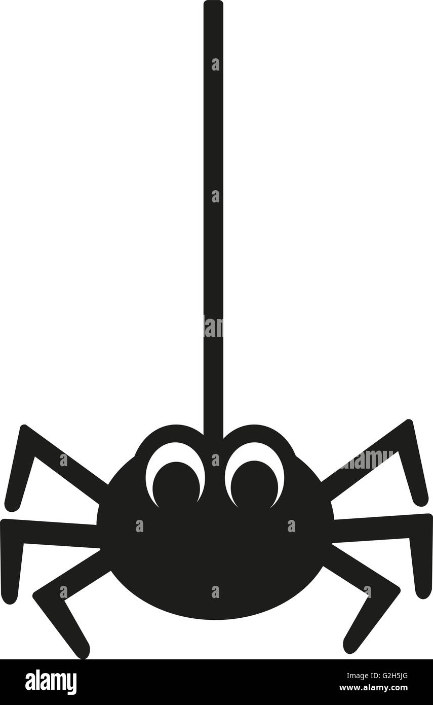 Cute spider icon Stock Photo - Alamy