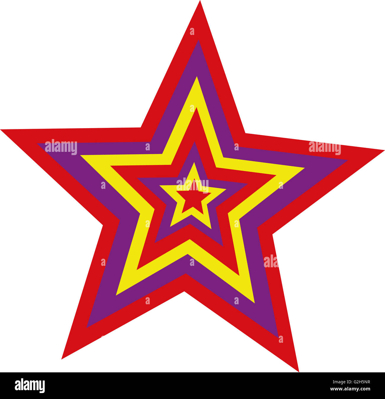 Psychedelic star hi-res stock photography and images - Alamy