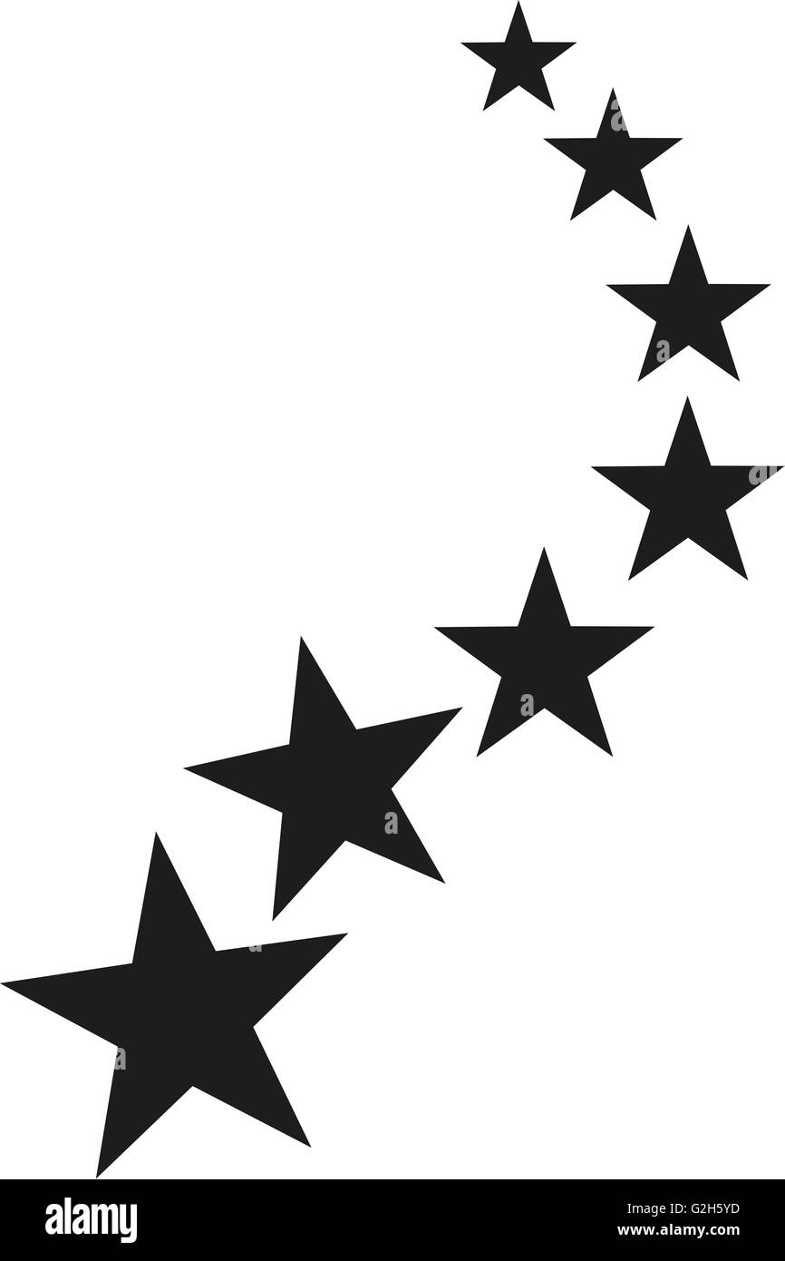 Black stars hi-res stock photography and images - Alamy