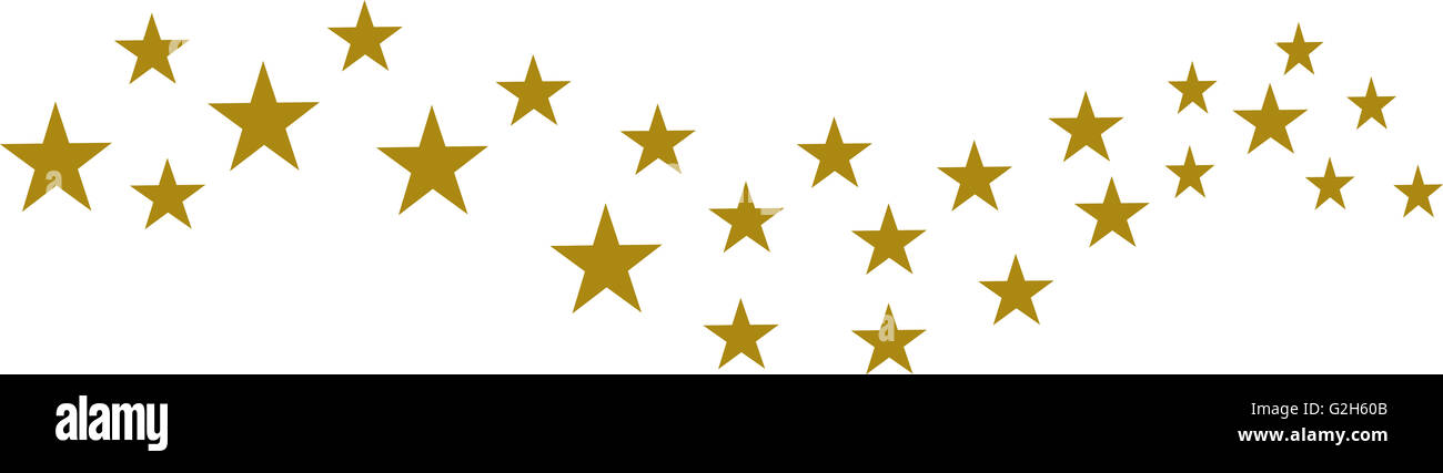 Big set golden stars hi-res stock photography and images - Alamy