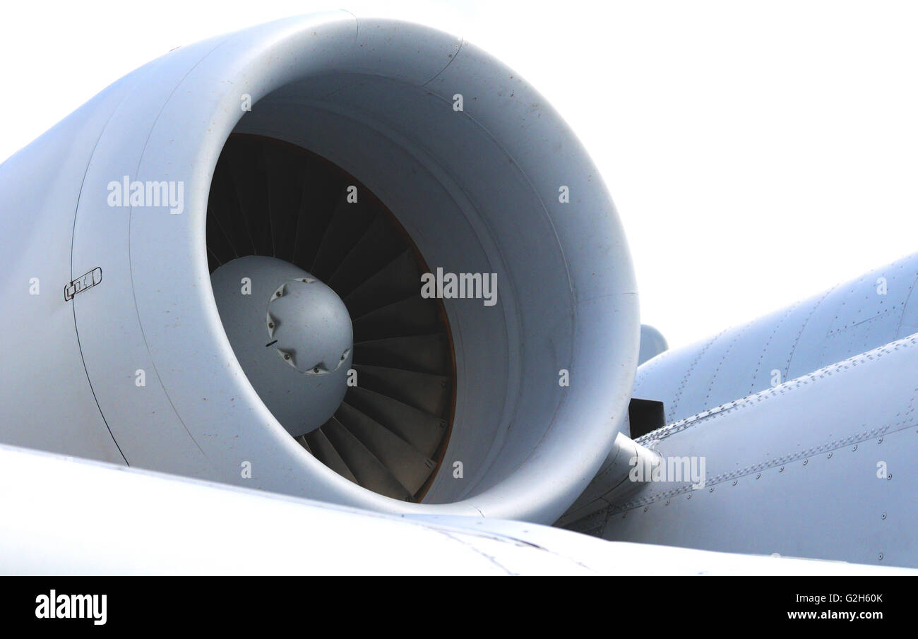 A-10 Thunderbolt jet engine Stock Photo - Alamy