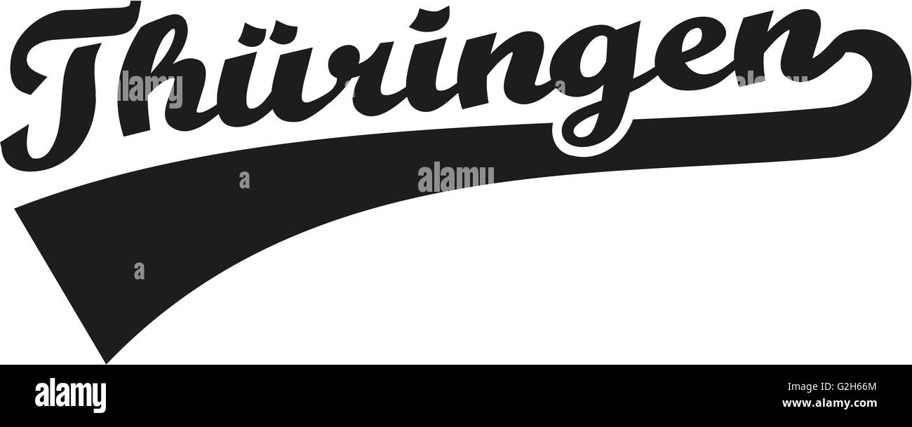 Map of thuringia hi-res stock photography and images - Alamy