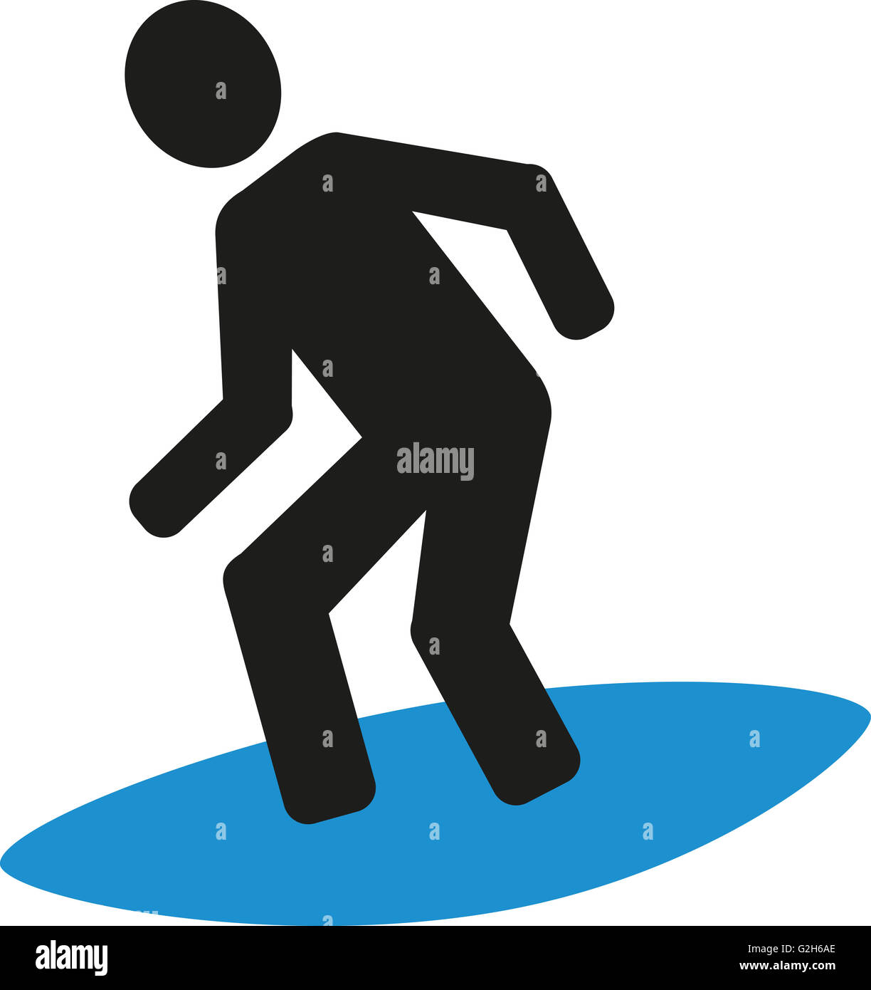 Surfer symbol hi-res stock photography and images - Alamy