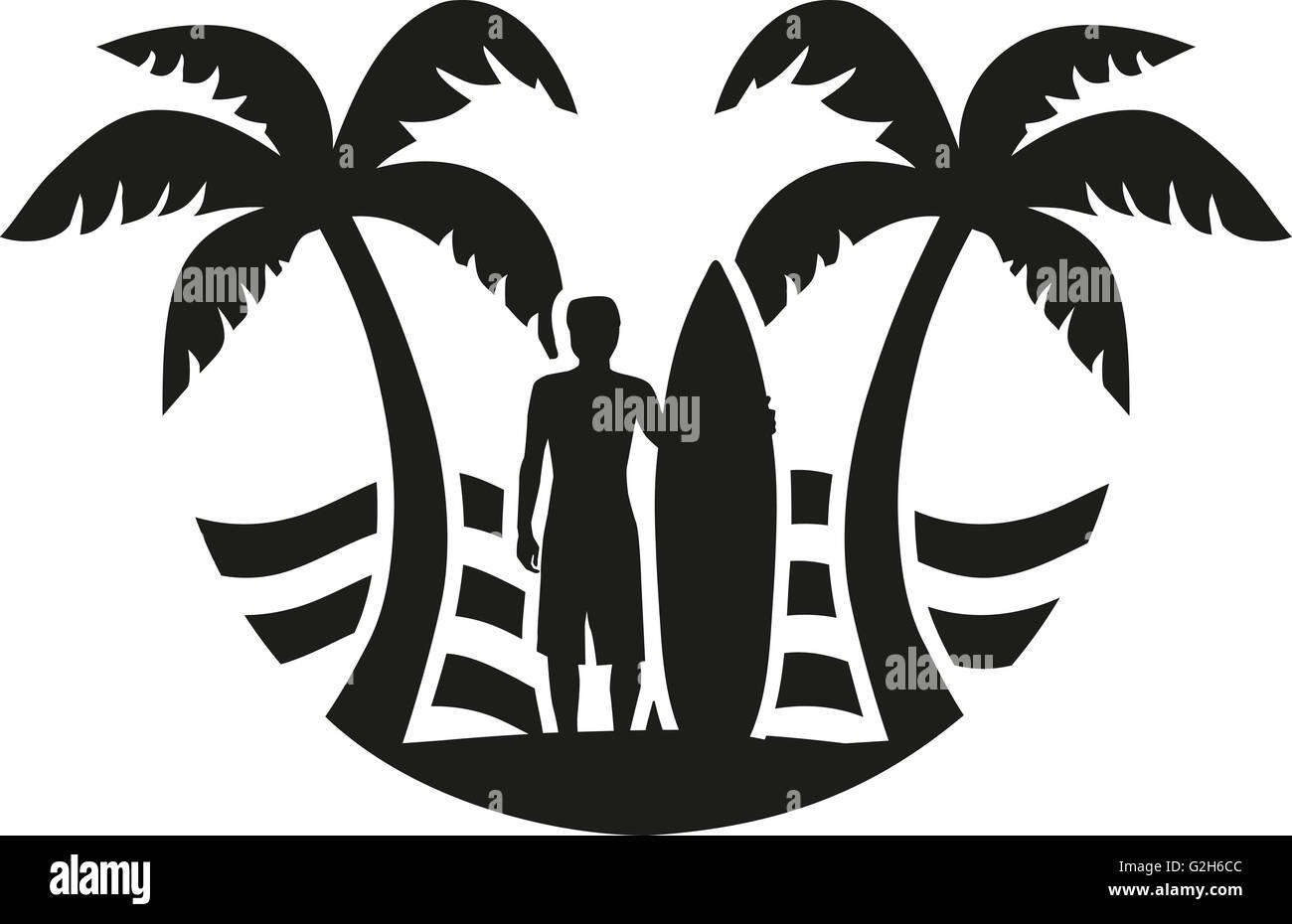 Surfer symbol hi-res stock photography and images - Alamy