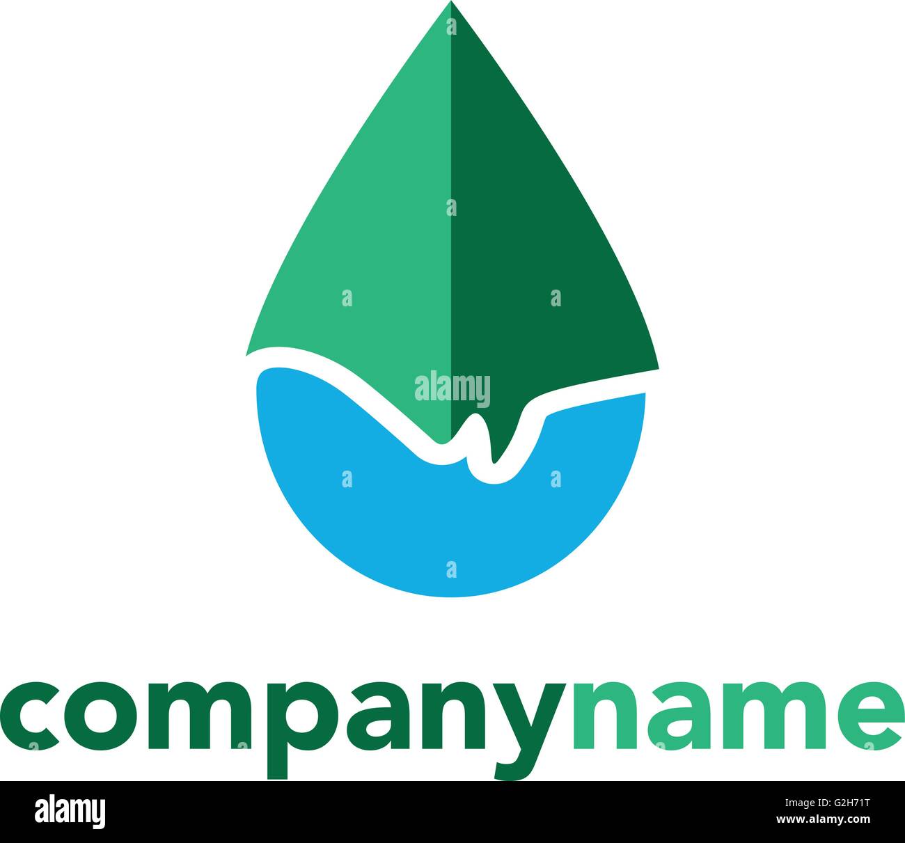 water abstract logo sign Branding Identity Corporate logo design ...