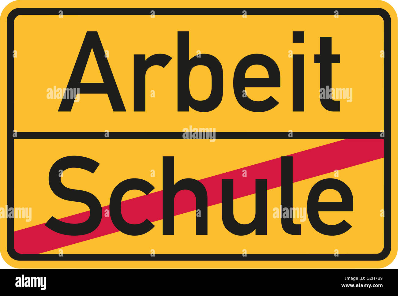 Finished school - start work Stock Photo - Alamy