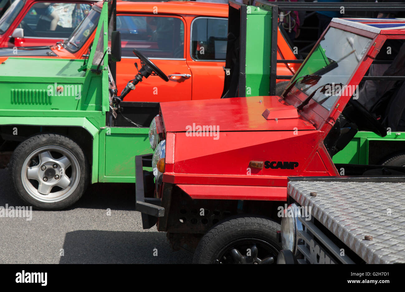 1969 60s sixties Mini Scamp kit car vehicles at the Pendle Power Fest ...