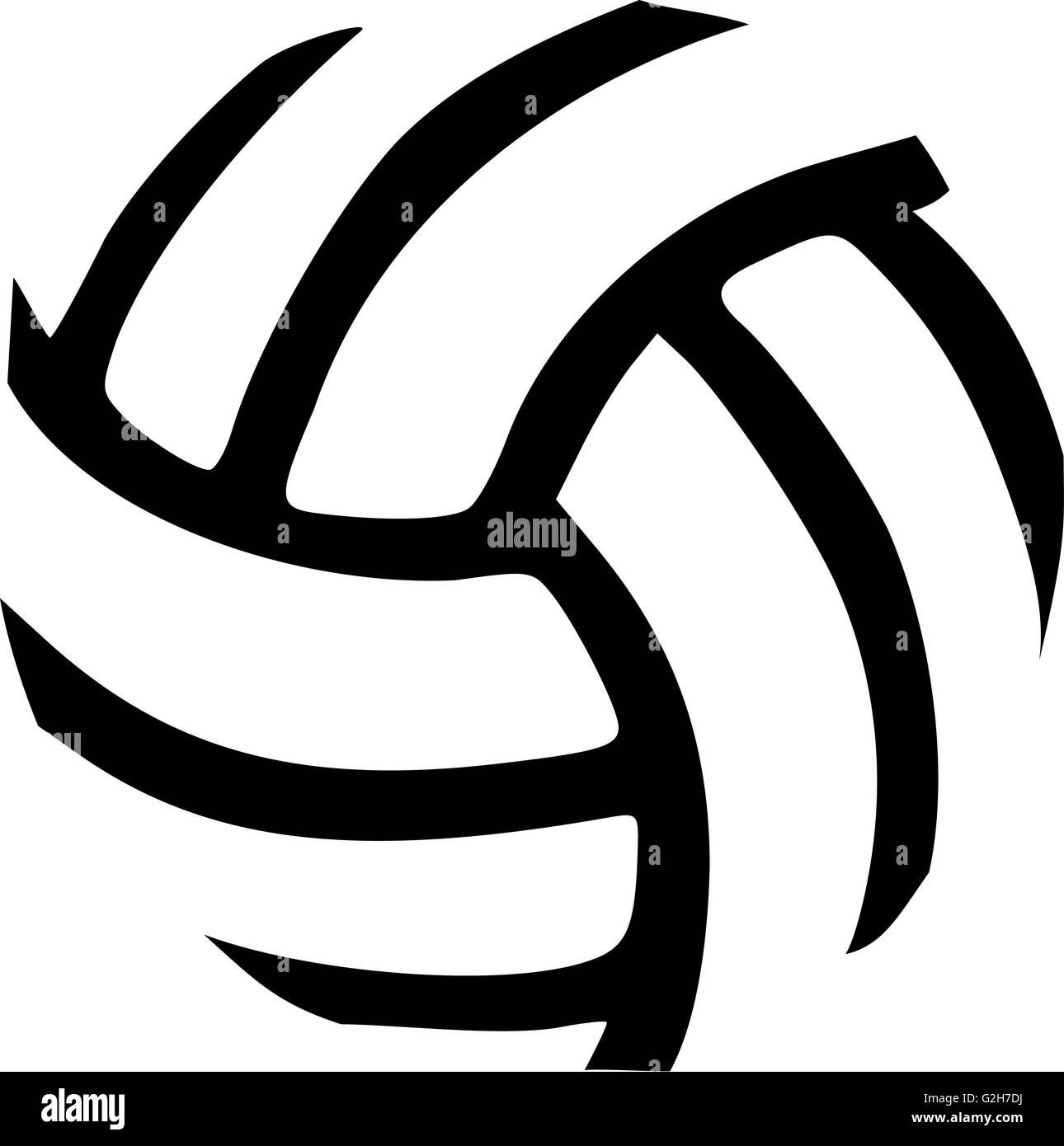 Volleyball abstract Black and White Stock Photos & Images - Alamy