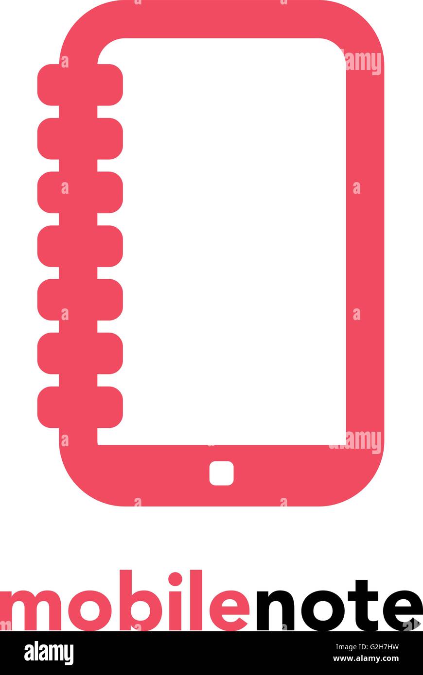 Cellphone logo Stock Vector Images - Alamy