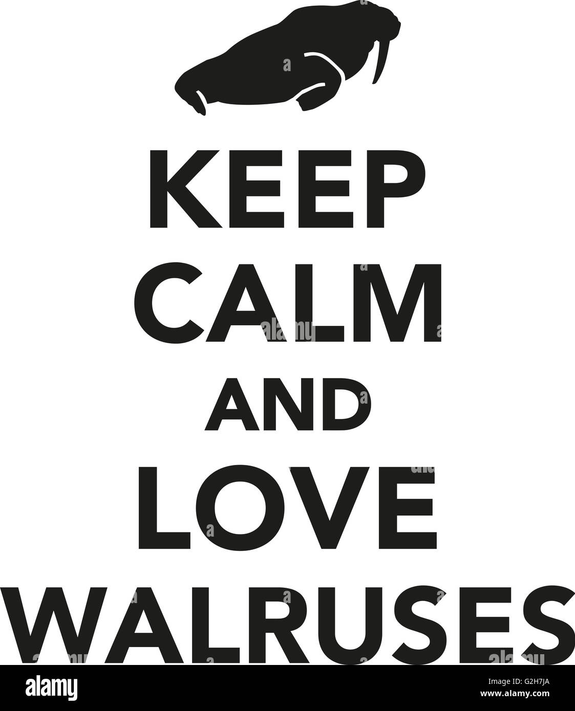 Love walrus hi-res stock photography and images - Alamy