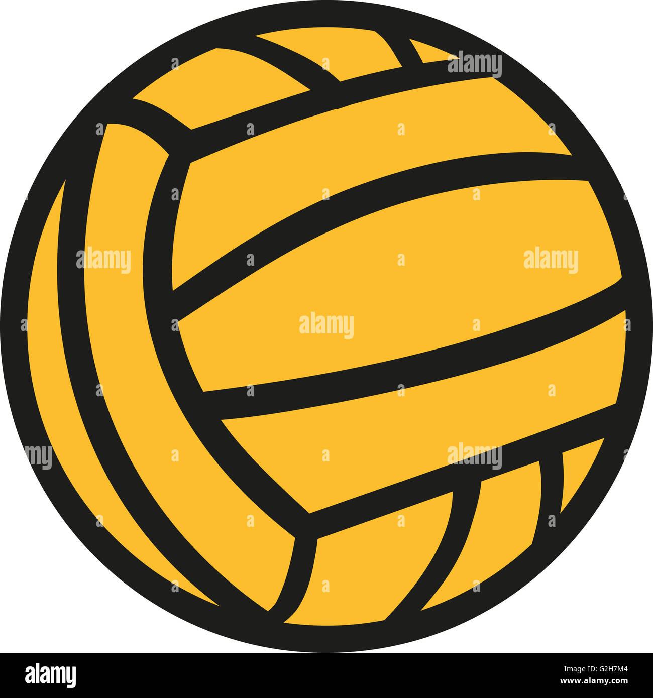 Water polo ball in two colors Stock Photo - Alamy