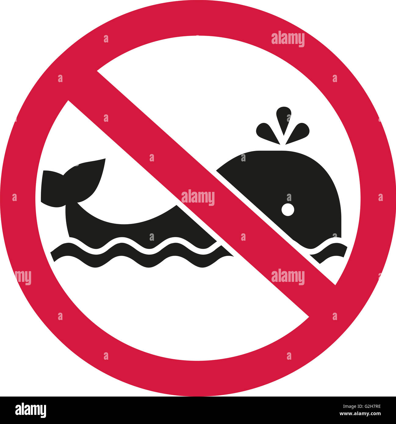 Blue whale sign hi-res stock photography and images - Alamy