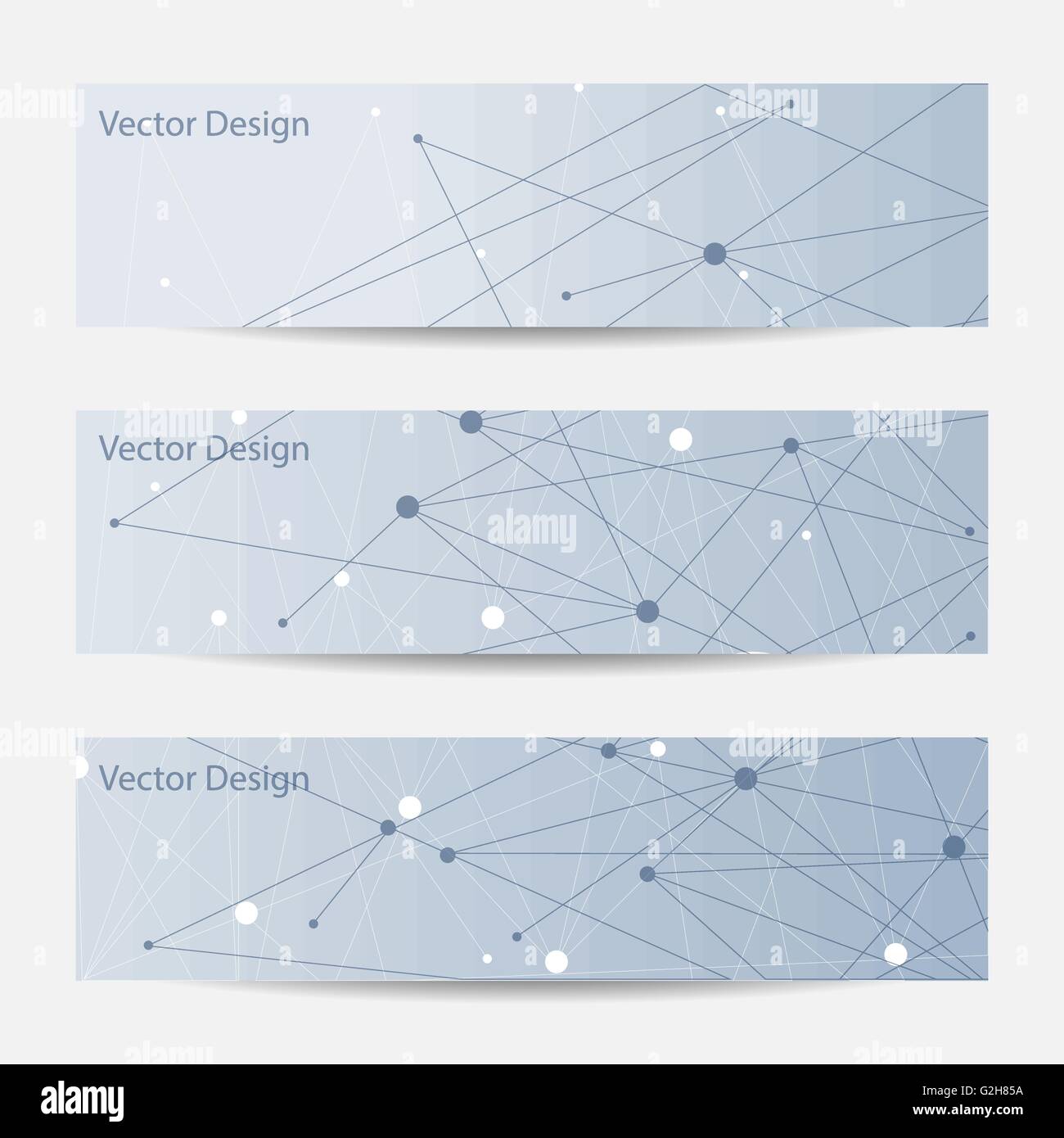 Set of horizontal banners Stock Vector Image & Art - Alamy
