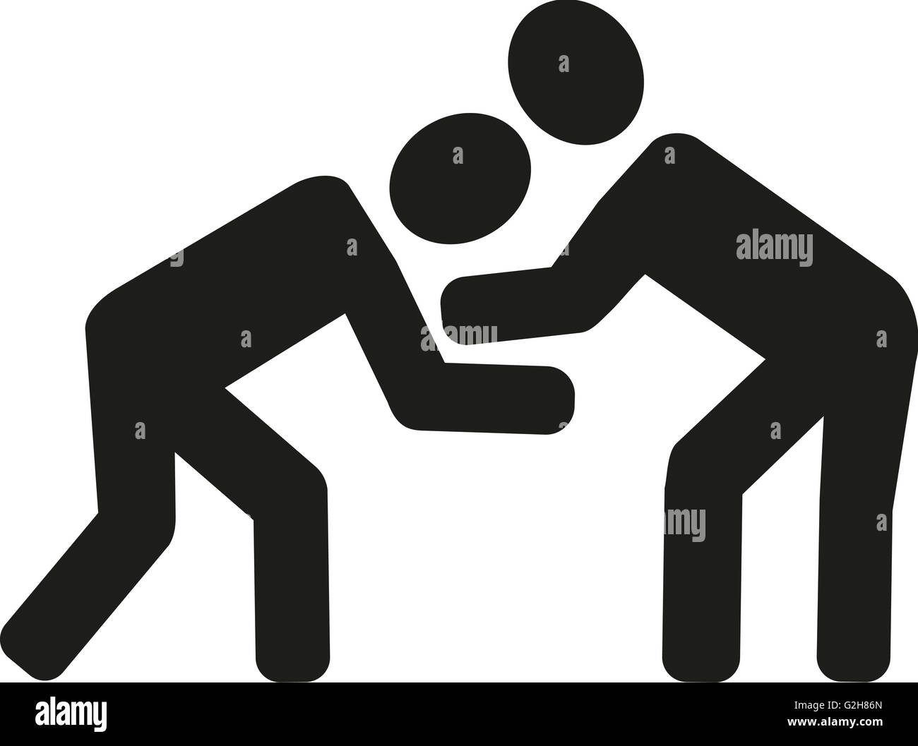 Wrestling icon hi-res stock photography and images - Alamy