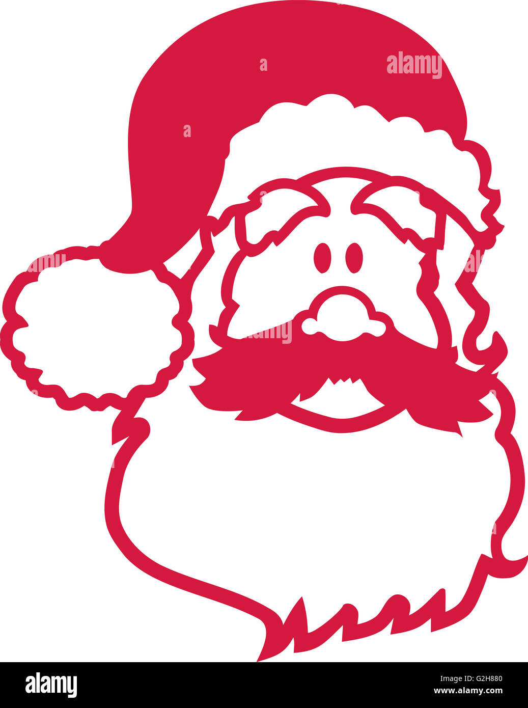 Surprised santa claus Stock Photo - Alamy