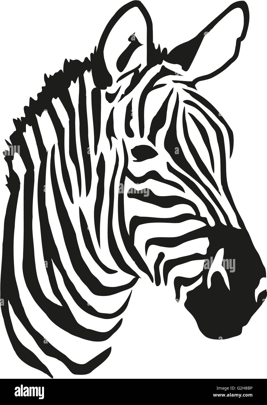 Zebra symbol hi-res stock photography and images - Alamy