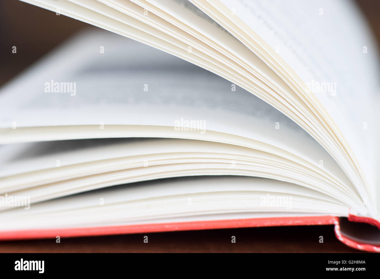 Close up of the open book Stock Photo - Alamy